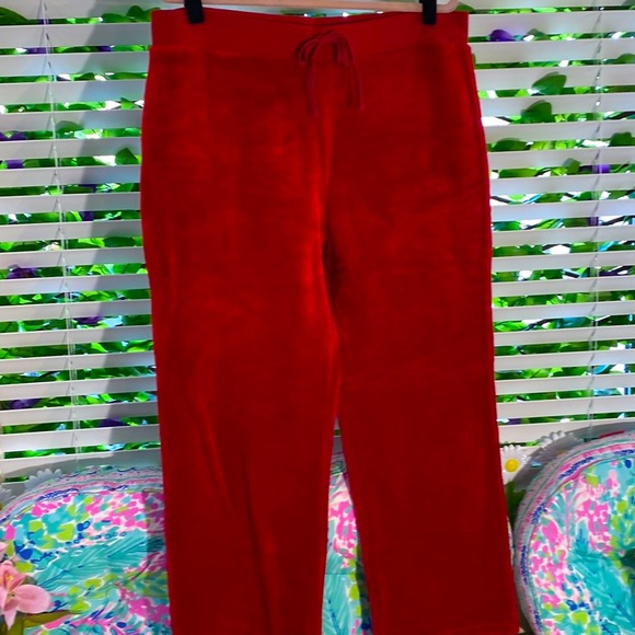 Faded Glory | Pants & Jumpsuits | Faded Glory Red Plush Faux Fur Pants ...